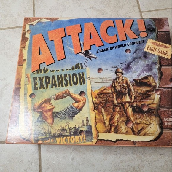 Other | Attack Attack Expansion Pack Eagle Games World War Vintage All ...